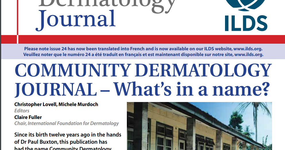 Community Dermatology Journal: 26 - ILDS